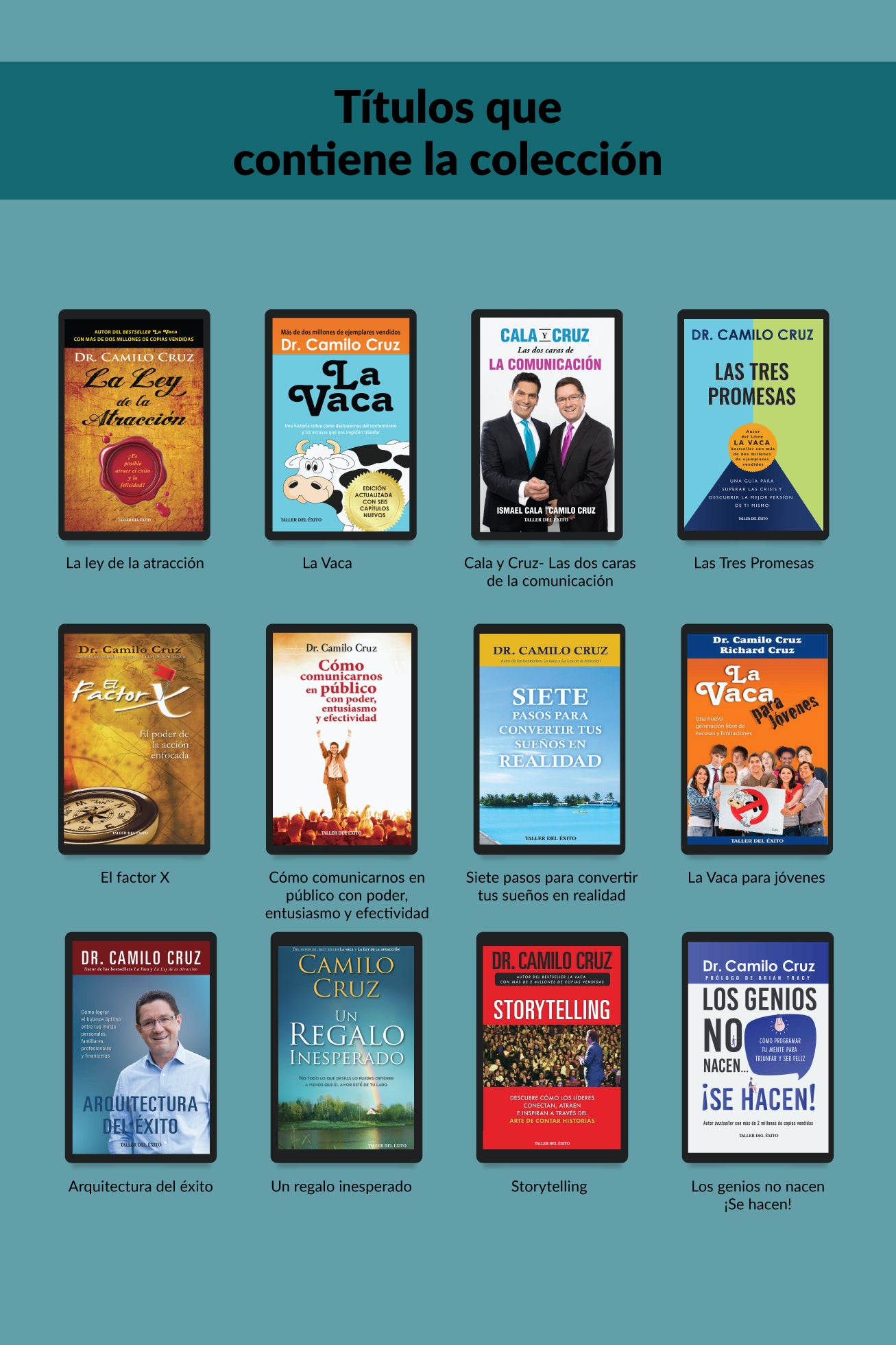 Colección 12 eBooks del Dr. Camilo Cruz – Intelecto.com
